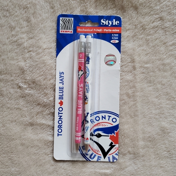 Zebra | Office | Tgiffree Zebra Toronto Blue Jays Mechanical Pencil Set ...